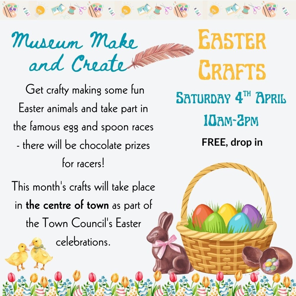 Make and Create Workshop: Easter Crafts | What's On | Newton Abbot Museum