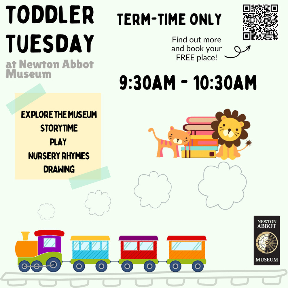 Toddler Tuesdays - March Term Time | What's On | Newton Abbot Museum